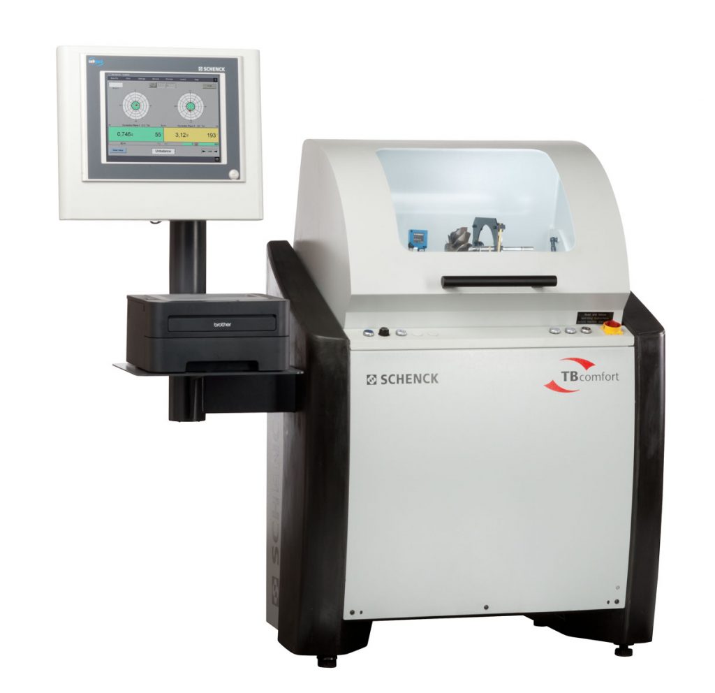 Schenck TBComfort low speed balancing machine | BVE Pty Ltd