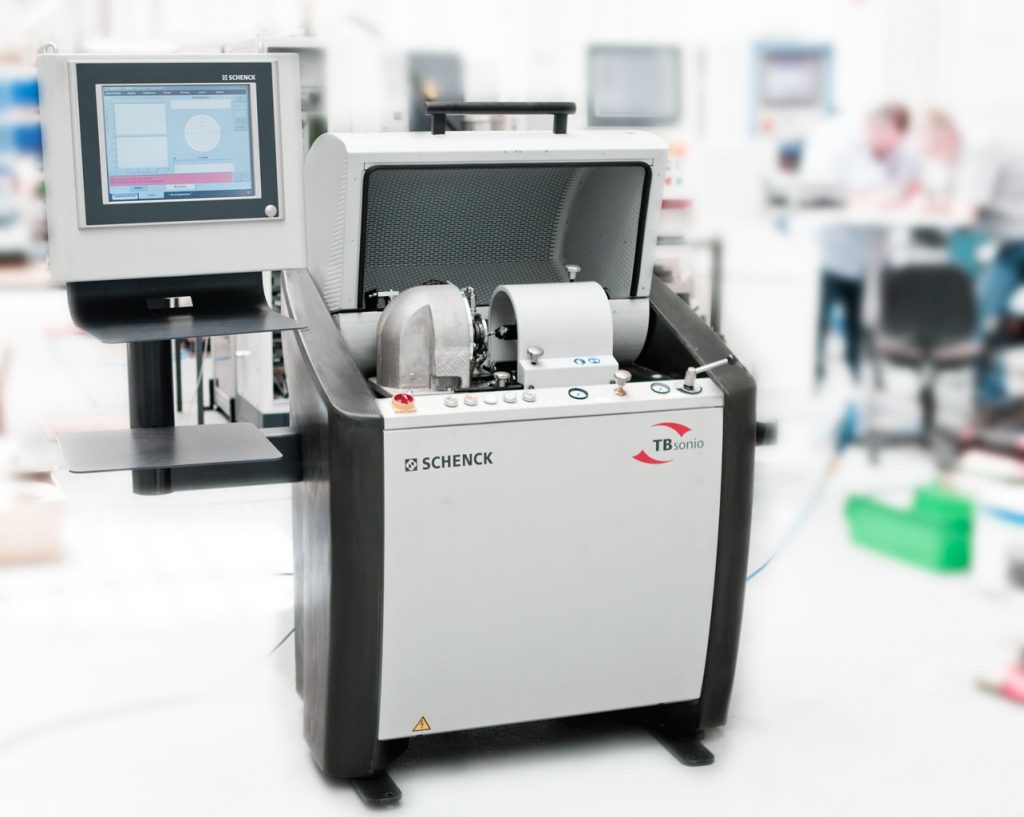 Schenck TBSonio high speed balancing machine for core assemblies | BVE ...